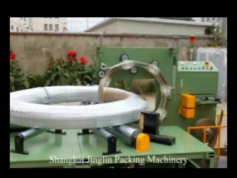 Compact wire coil packing machine with automated LRPC technology for ...