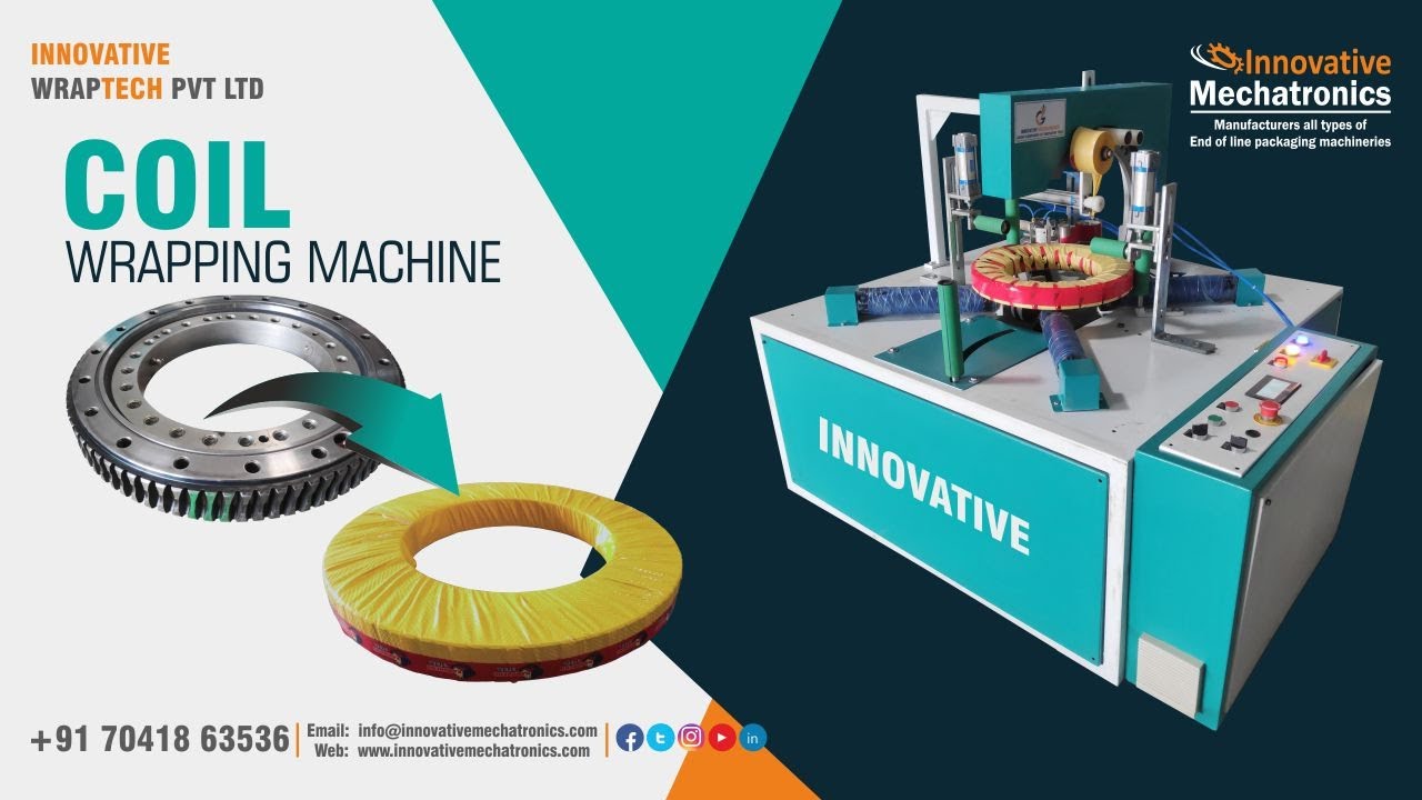 Efficient Bearing Packaging and Coil Wrapping Machine. - SLITTING COIL ...
