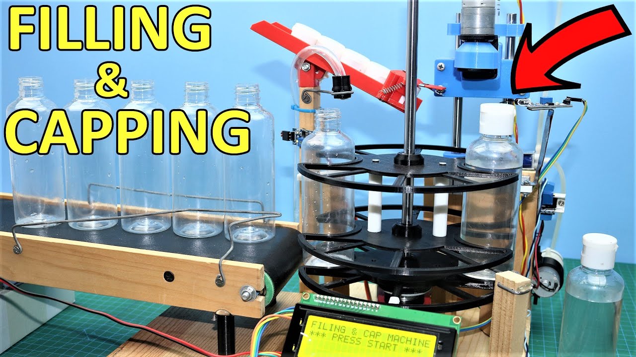 DIY Guide: Arduino-Based Bottle Filling & Capping Machine - SLITTING ...